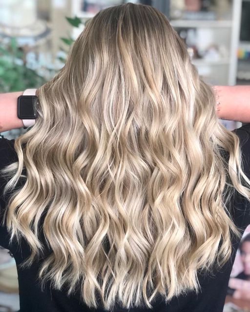 Balayage Highlights Blonding At Blondies Salon Columbus In